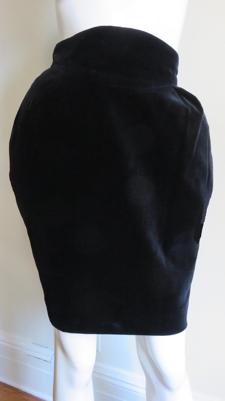 Vivienne Westwood Gold Label Velvet Skirt For Sale at 1stDibs | gold ...