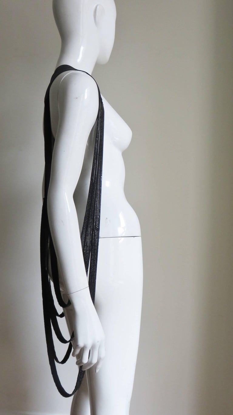 Rozae Nichols Chain Mail Metal Mesh Body Jewelry Vest at 1stDibs ...