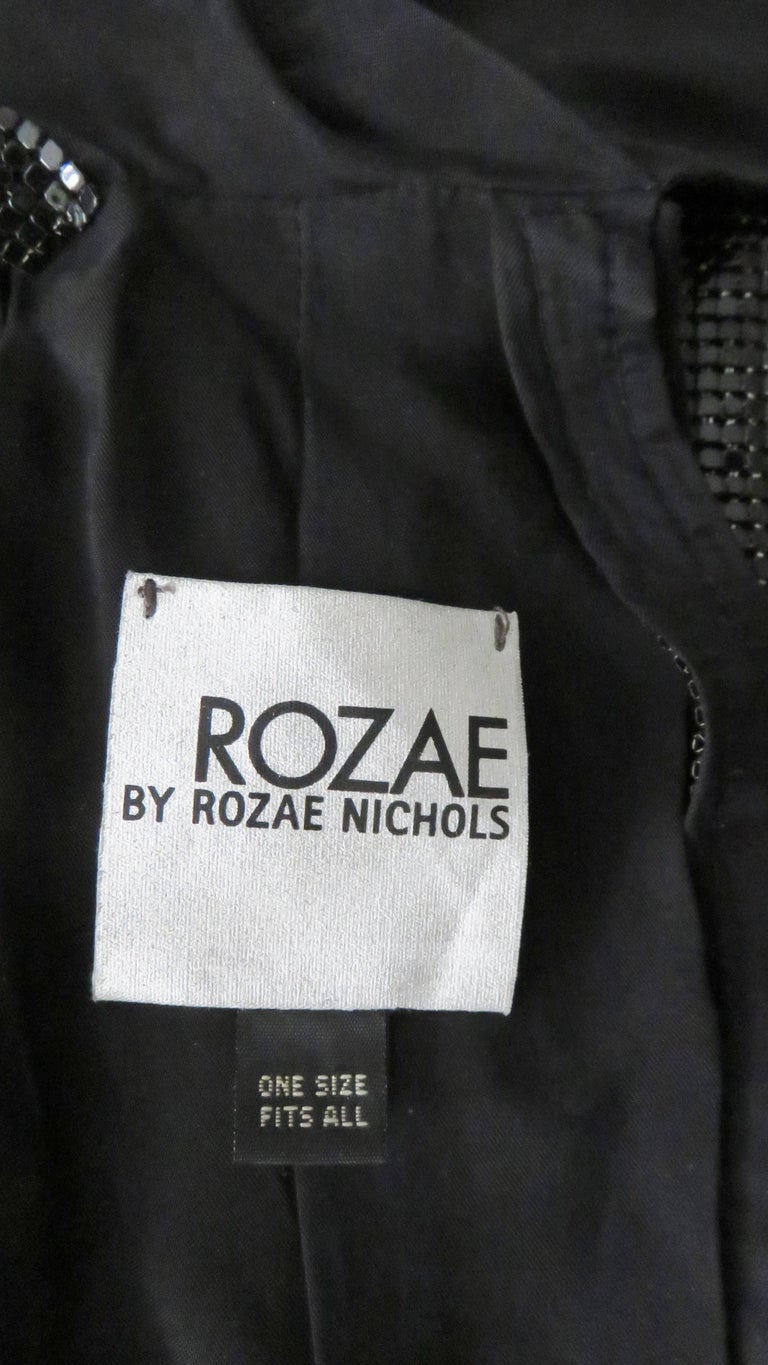 Rozae Nichols Chain Mail Metal Mesh Body Jewelry Vest at 1stDibs ...