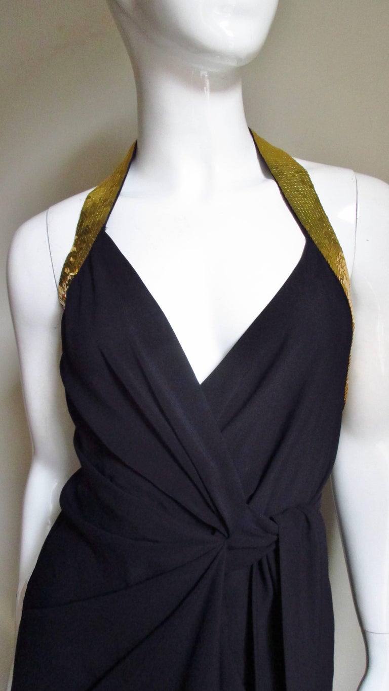 Moschino Couture Dress with Sequin Peace Sign For Sale at 1stDibs ...