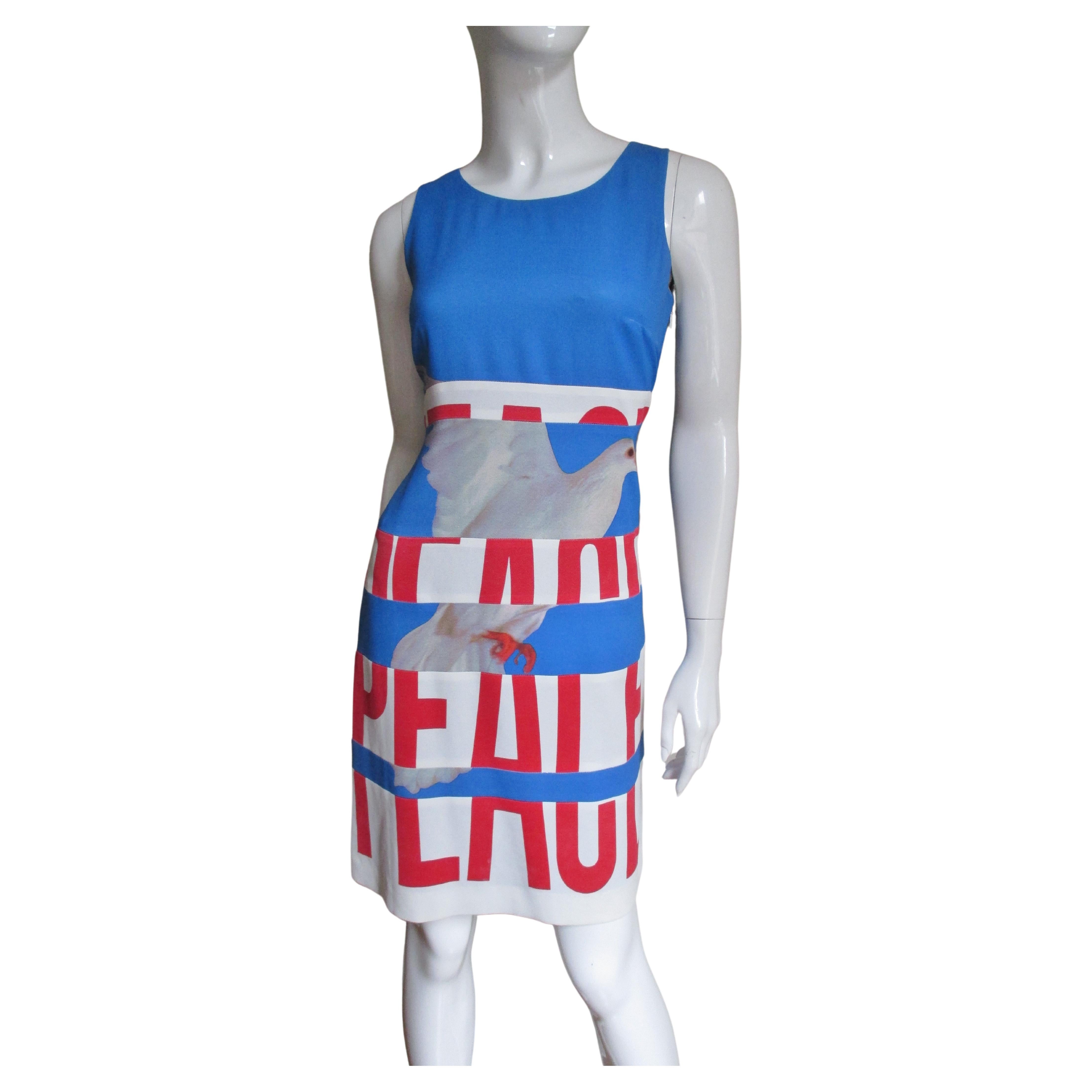 Iconic Moschino Cheap and Chic Piano Keys Mini Dress at 1stDibs ...