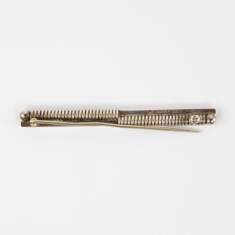 Carl Poul Petersen Industrial Style Modernist Sterling Silver Brooch ...