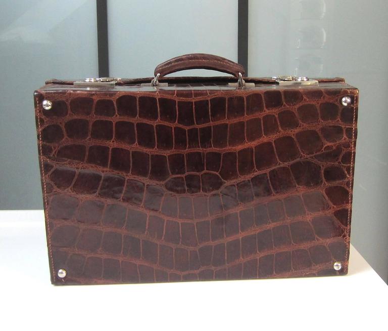 1920-1940 Collectors Moynat Crocodile Men's Vanity Case at 1stDibs ...