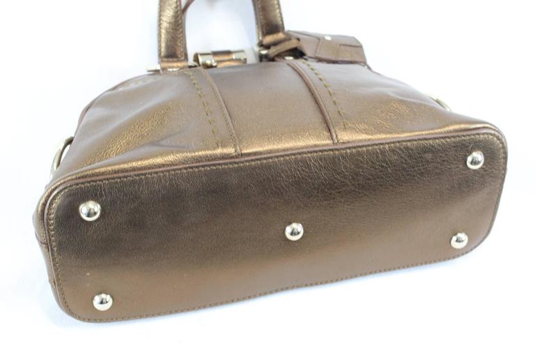 Mini Muse Yves Saint Laurent Bag Golden Bag. For Sale at 1stDibs