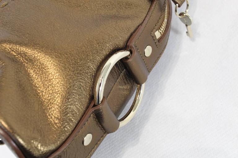 Mini Muse Yves Saint Laurent Bag Golden Bag. For Sale at 1stDibs