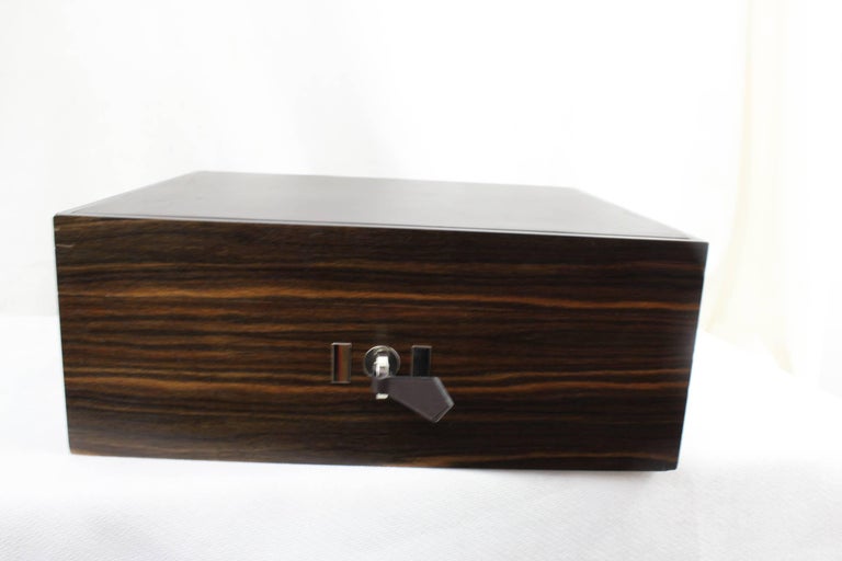 Hermes Wood and Leather Watch Box at 1stDibs | hermes watch box, hermes ...