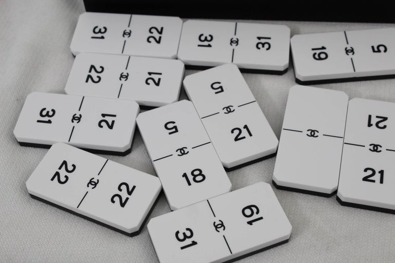 Chanel Domino Set Vip Gift at 1stDibs | chanel dominos, gucci domino ...