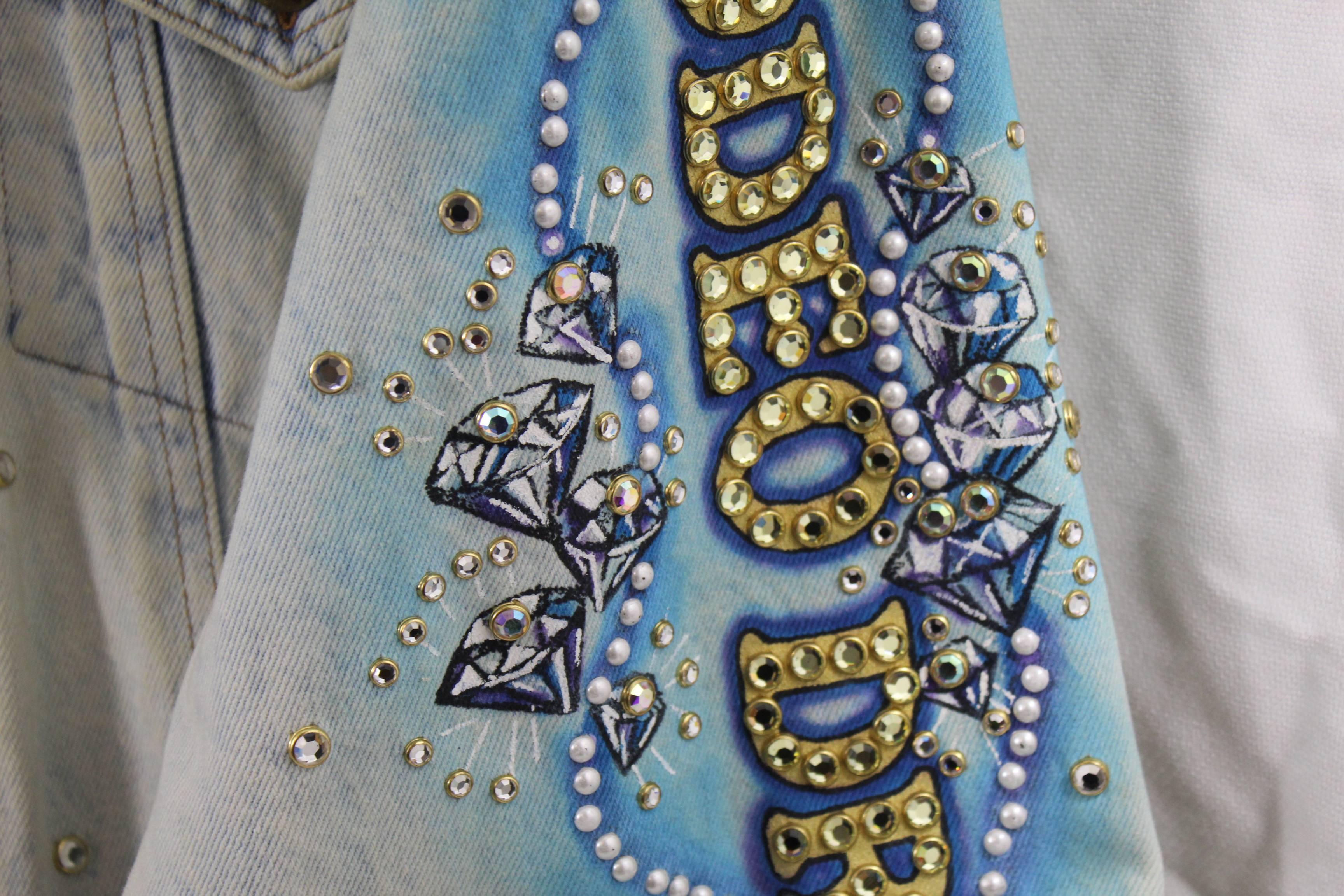 Tony Alamo "Beverly Hills" Denim Jacket, 1980s For Sale at 1stDibs ...