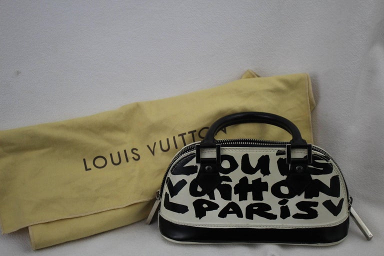 Louis Vuitton mini Alma Grafitti Bag by Stephen Sprouse and Marc Jacobs ...