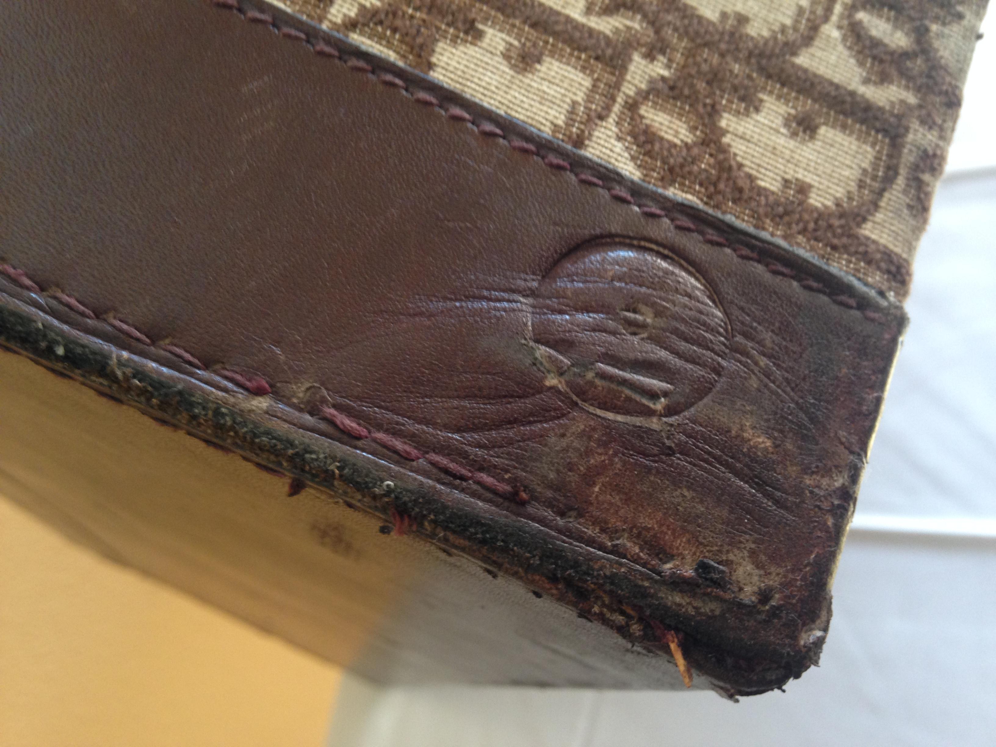 Vintage Dior Oblique Monogram Canvas and Leather 70 cm Trunk at 1stDibs ...