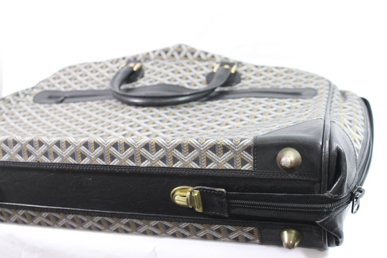 Rare Goyard Vintage Suit Travel Bag in monogram Canvas at 1stDibs ...