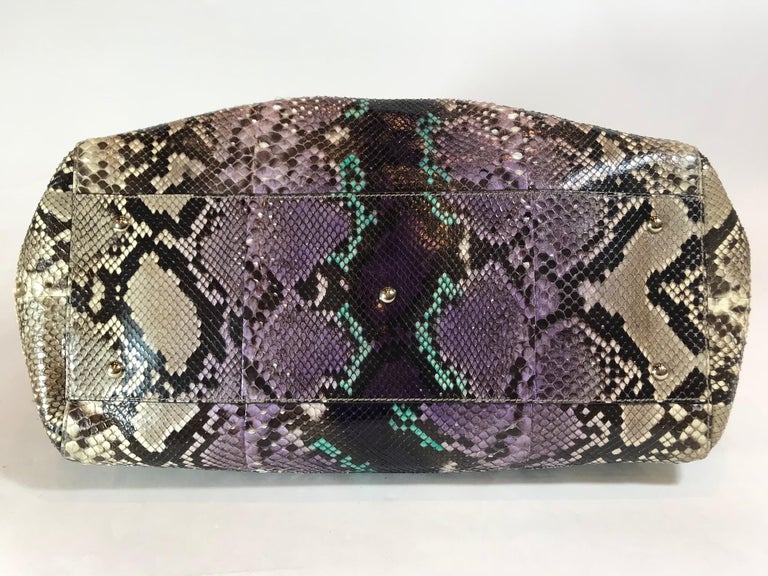 Gucci Multicolor Python Soho Large Tote Bag For Sale at 1stDibs | gucci ...