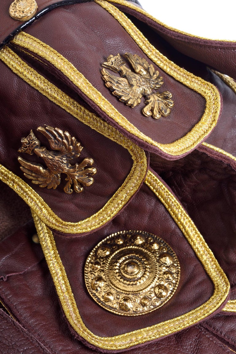 1989 Moschino 'Roman Centurion Soldier' Belt For Sale at 1stDibs