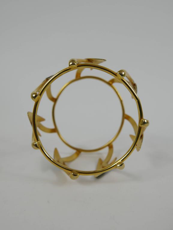 1980s GIANNI VERSACE Arrow Bracelet by Ugo Correani at 1stDibs