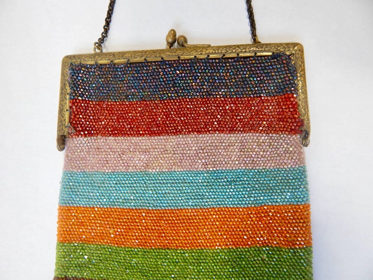 Vintage 1920s Beaded Purse For Sale at 1stDibs | vintage beaded purses ...