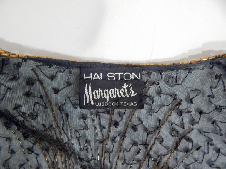 Halston Beaded Cover For Sale at 1stDibs