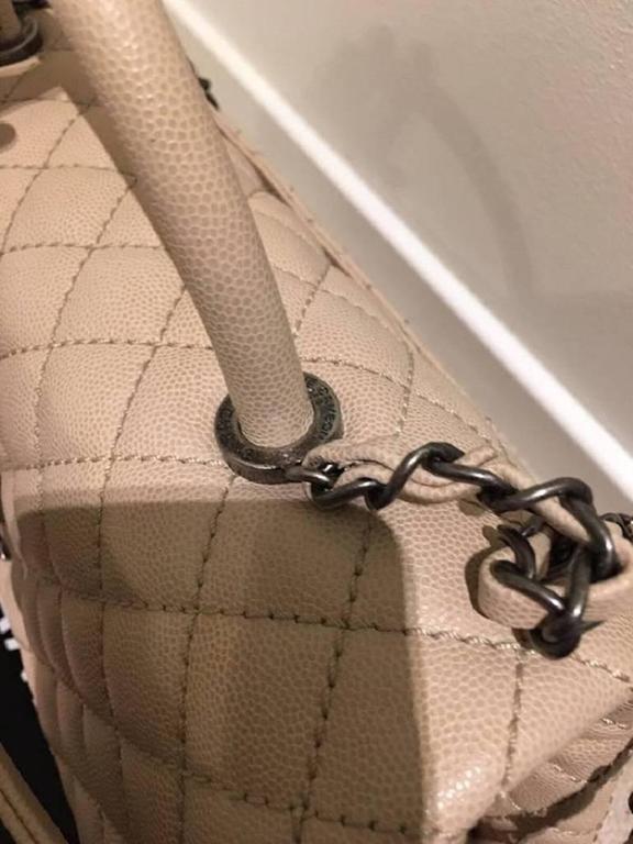 Chanel Coco Handle Caviar Medium Bag at 1stDibs | chanel coco handle red