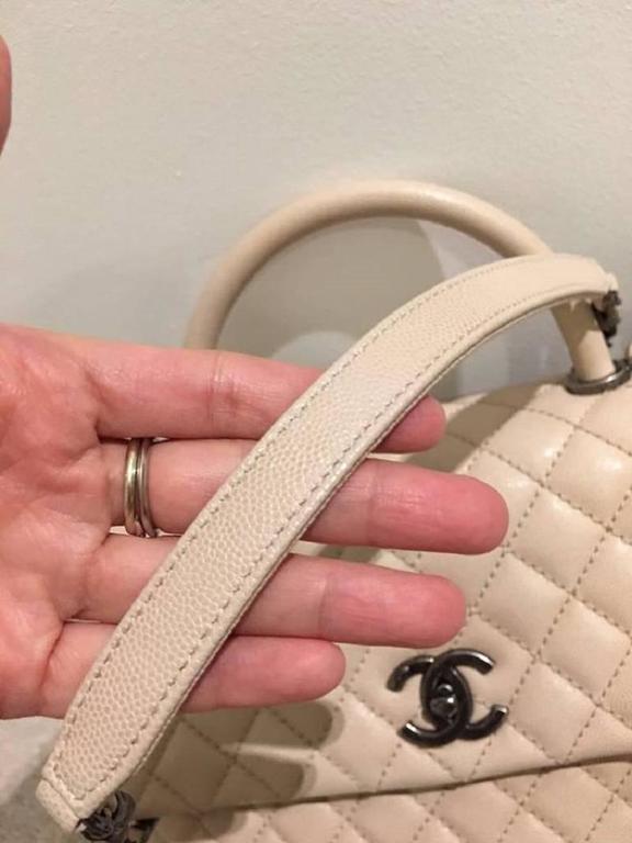 Chanel Coco Handle Caviar Medium Bag at 1stDibs | chanel coco handle red