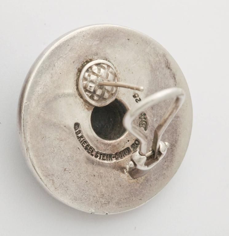 2001 Barry Kieselstein-Cord Silver Tortoise Necklace And Earclips at ...