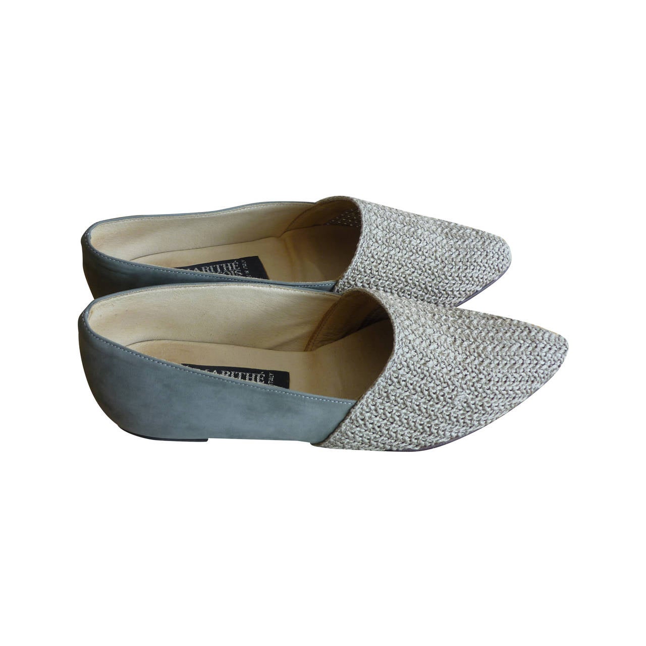 Marithe Francois Girbaud two-tone shoes 37.5 at 1stDibs