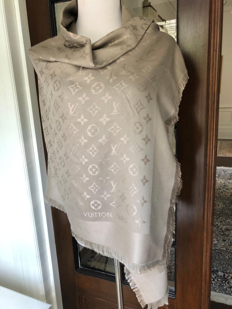 Louis Vuitton Paris Monogram Shawl at 1stDibs