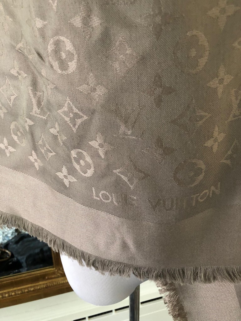 Louis Vuitton Paris Monogram Shawl at 1stDibs