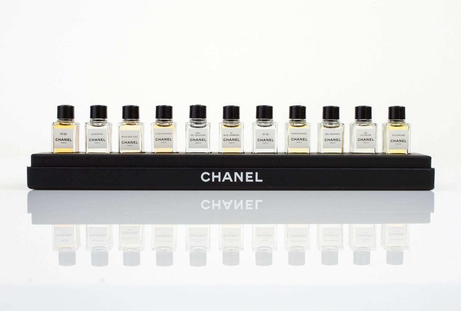 LES EXCLUSIFS DE CHANEL Jacques Polge Coffret Box Set 11 Mini Bottles ...
