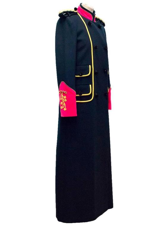 Luella Limited Edition Navy Military Coat For Sale at 1stDibs | luella ...