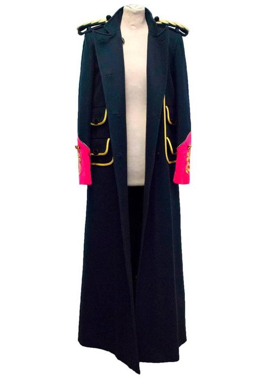 Luella Limited Edition Navy Military Coat For Sale at 1stDibs | luella ...