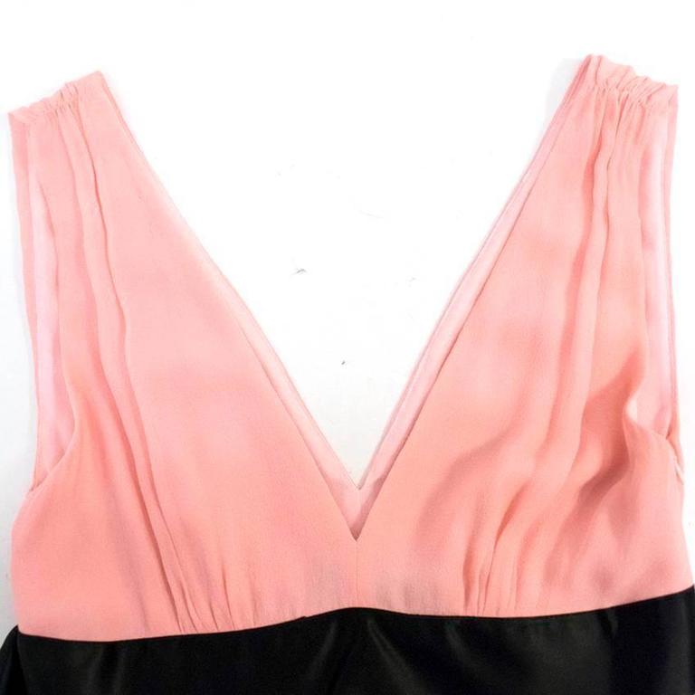 Michael Kors Pink Ribbon Mini Dress For Sale at 1stDibs
