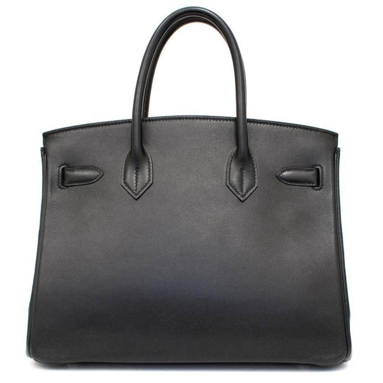 Hermes Black Swift Leather 30cm Birkin For Sale at 1stDibs | birkin 30 ...