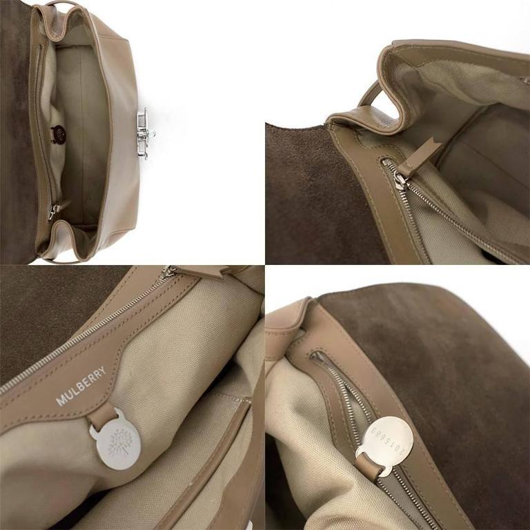 Mulberry Taupe Primrose Tote For Sale at 1stDibs