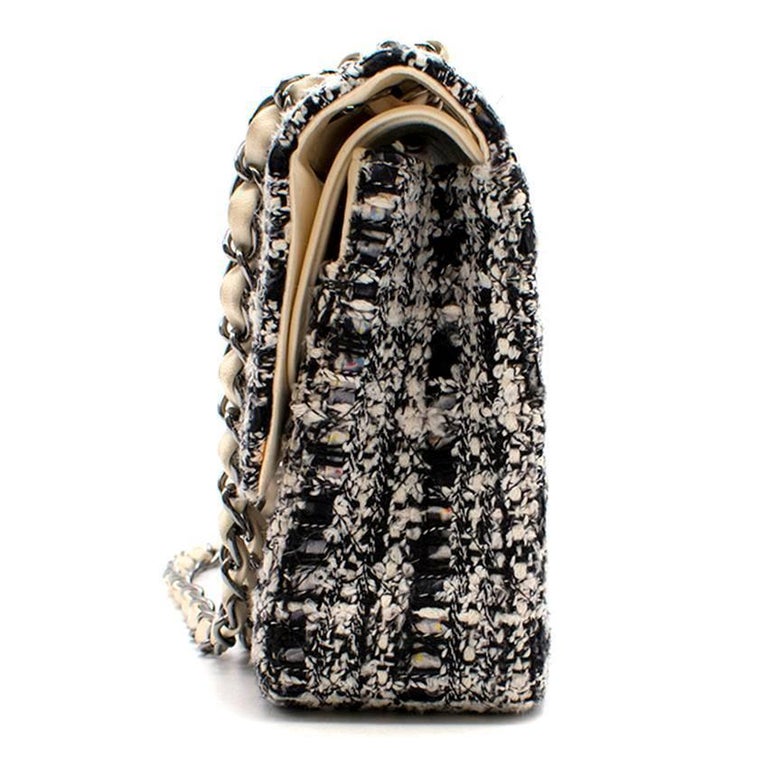 Chanel Tweed Double Flap Bag at 1stDibs | chanel tweed bag, chanel ...