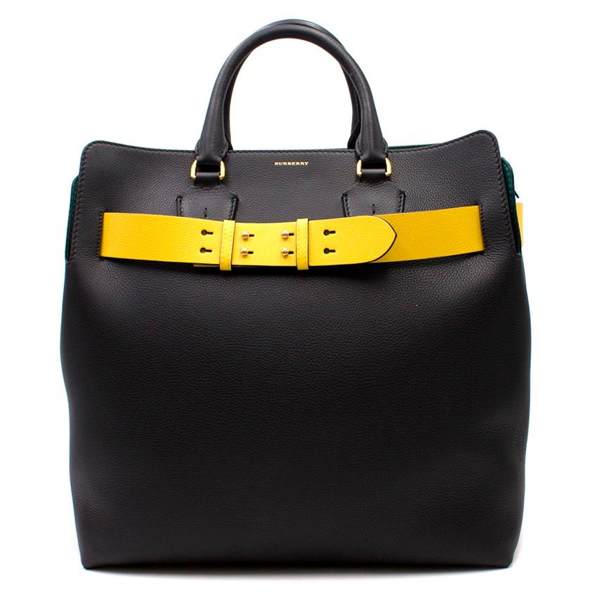 Burberry Large Leather Belt Bag For Sale at 1stDibs