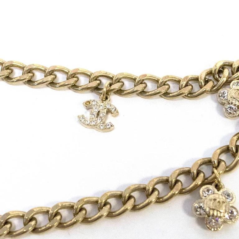 Chanel Gold Chain Belt For Sale at 1stDibs