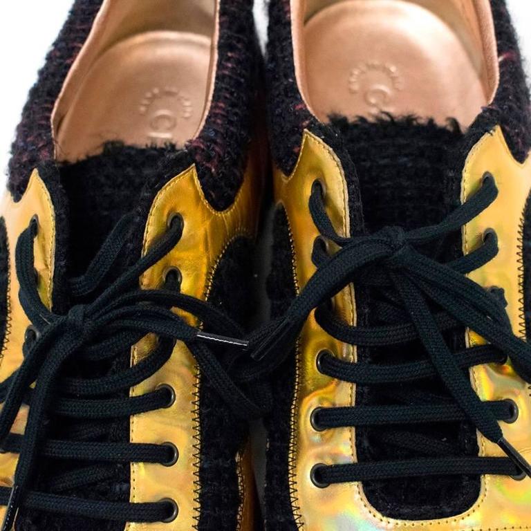 Chanel Men's Multicolour Tweed Trainers For Sale at 1stDibs | chanel ...