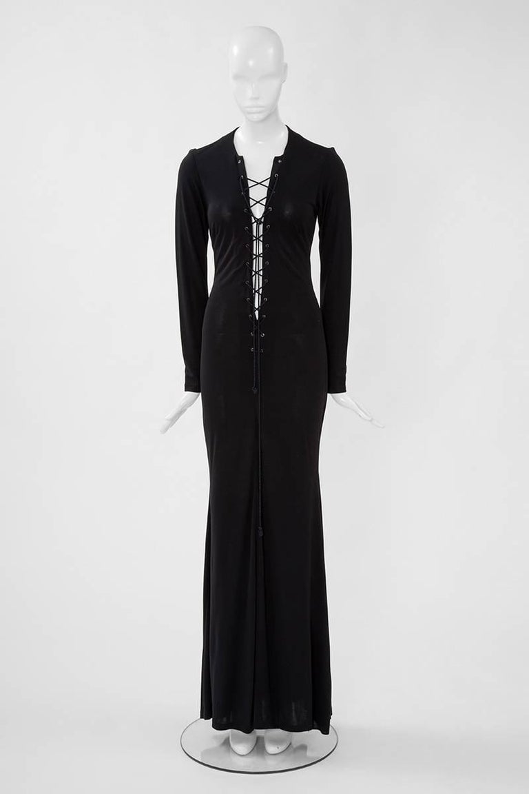 Yves Saint Laurent Saharienne Maxi Dress at 1stDibs
