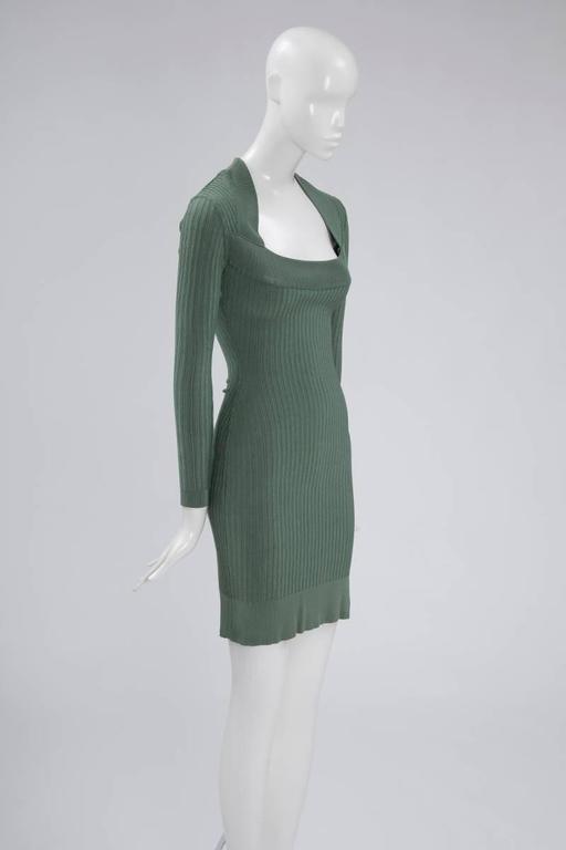 Alaïa Knit Sculptural Dress at 1stDibs | alaia knit dress