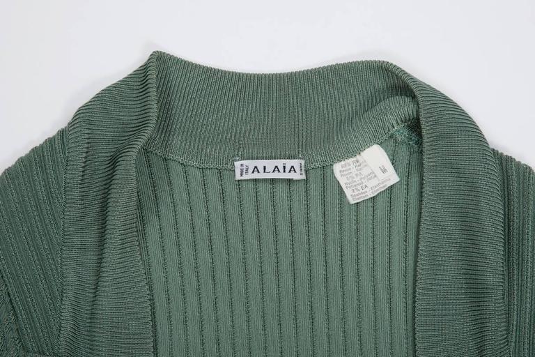 Alaïa Knit Sculptural Dress at 1stDibs | alaia knit dress