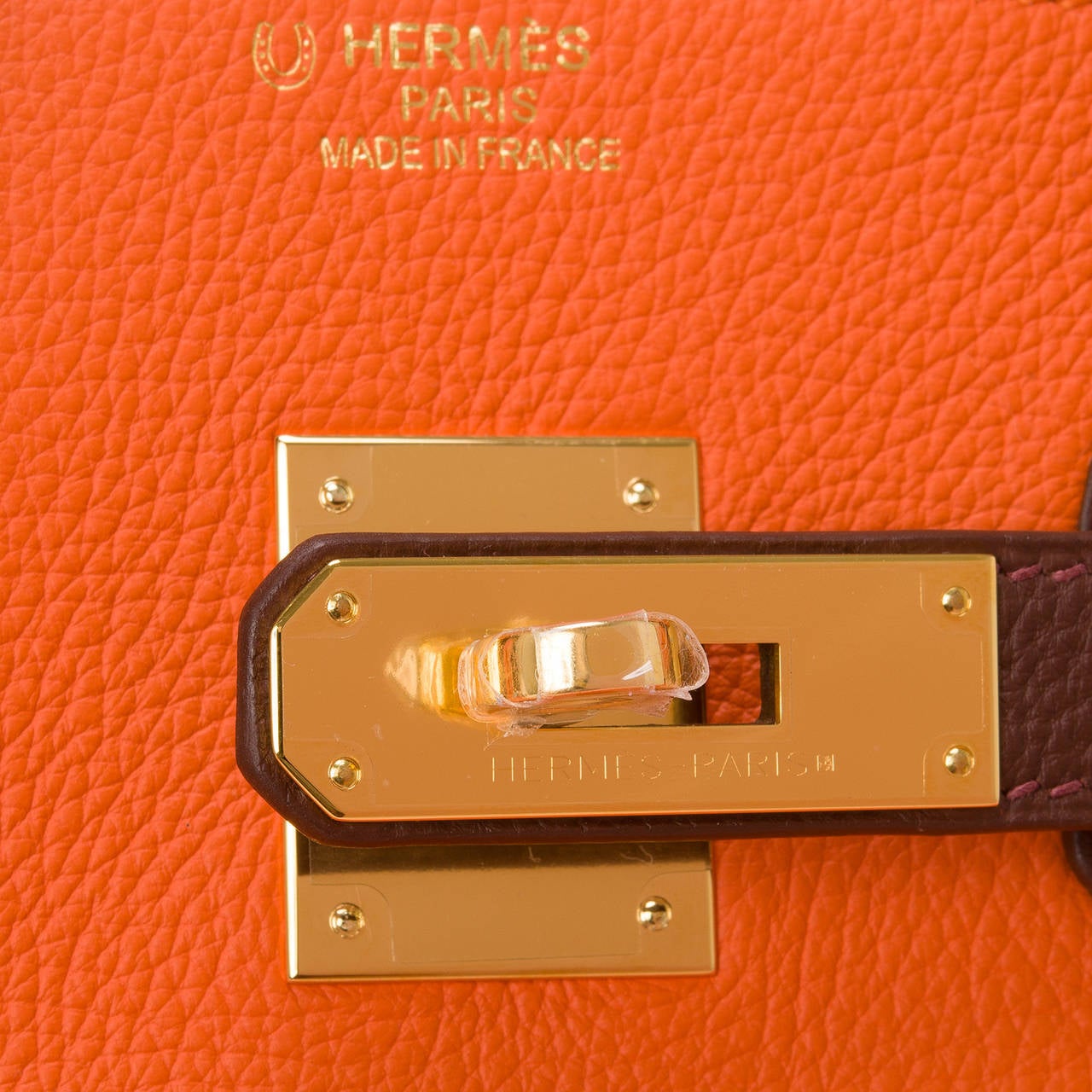Hermes Tri-color SO HSS Orange H Birkin 35cm GHW at 1stDibs