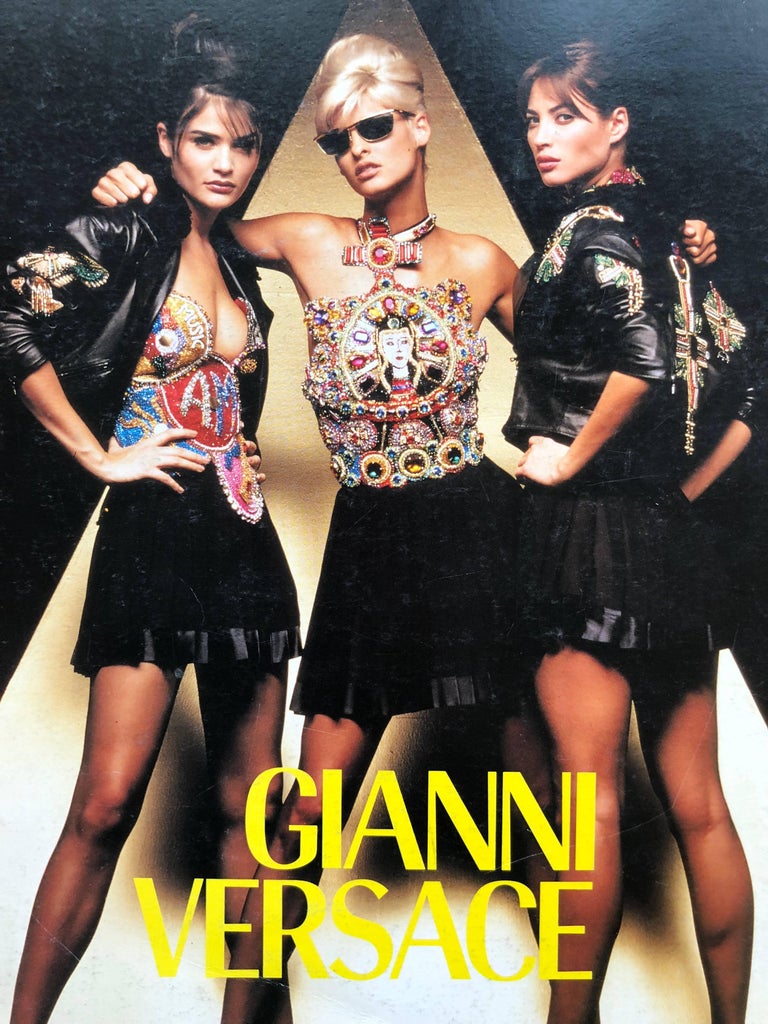 Gianni Versace Couture Book No.21 Autumn 1991 by Herb Ritts Supermodels ...