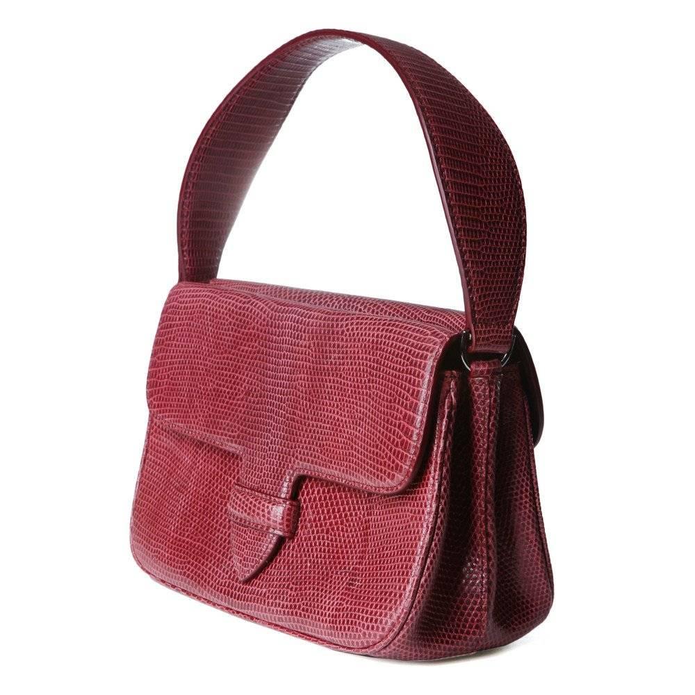 Alaia Double Sided Lizard Bag, Modern For Sale at 1stDibs