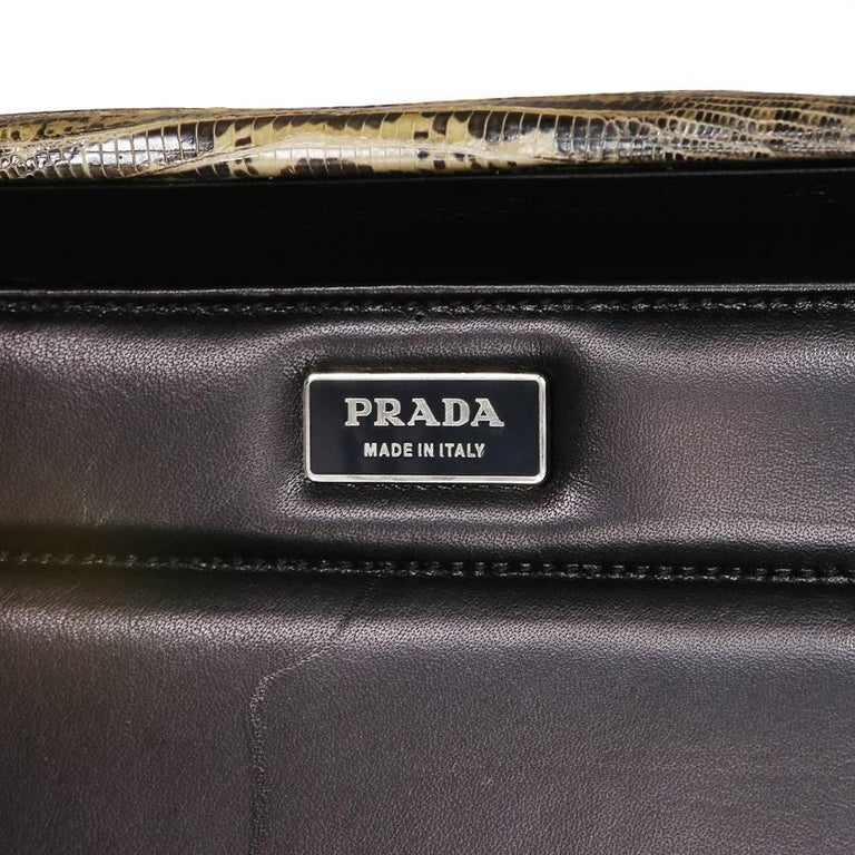 Prada Lizard Train Case at 1stDibs