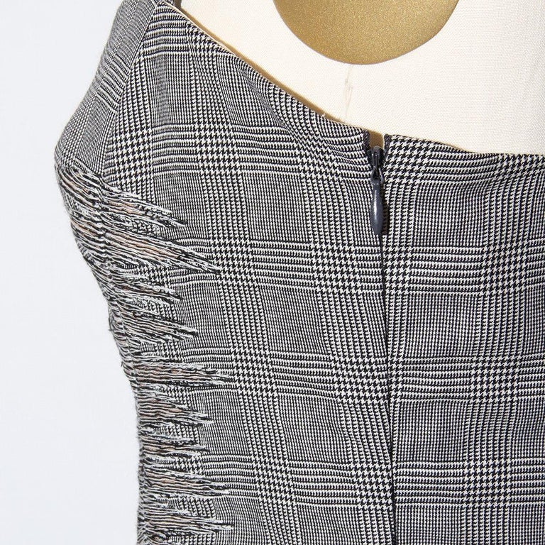 Versace Spring Summer 1998 Prince of Wales check dress. For Sale at ...