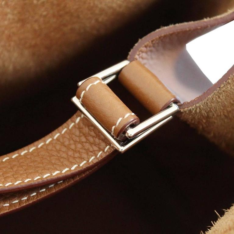 Hermes Clemence Leather Picotin GM Bag at 1stDibs | hermes picotin gm