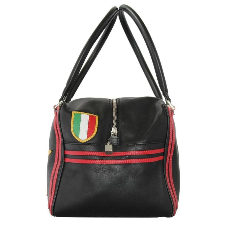 Gilli "AC Milan" Cube Edition Bag at 1stDibs | gilli flower cube bag ...