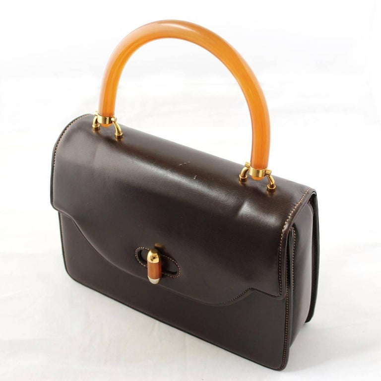 Gucci Vintage Bakelite Bag at 1stDibs | bakelite purses