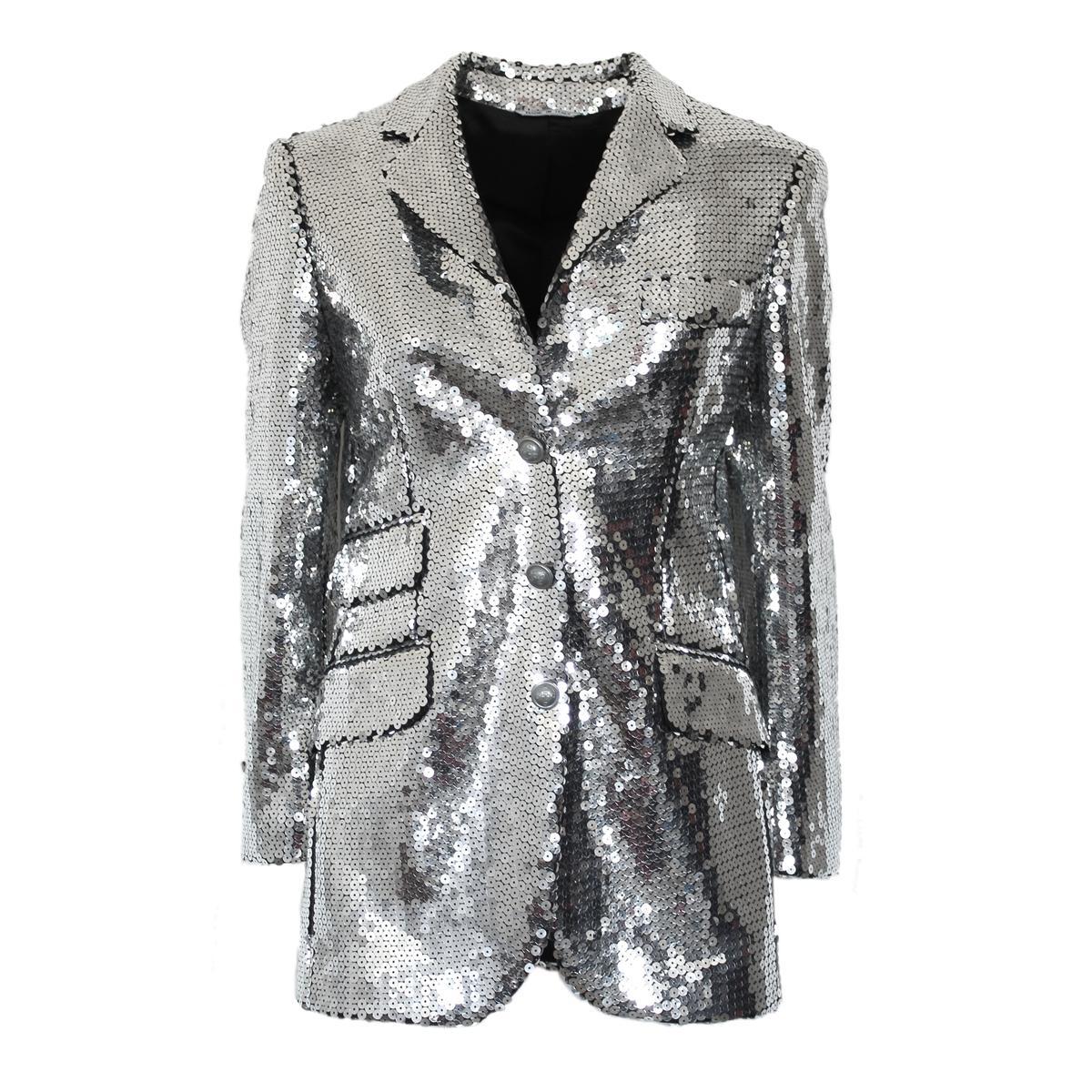 1930s Silver Sequin Capelet at 1stDibs | silver capelet