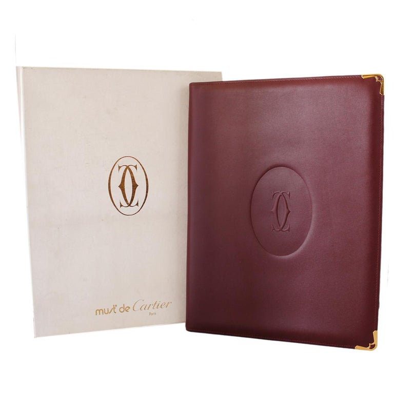 Vintage Large Cartier Block Notes at 1stDibs