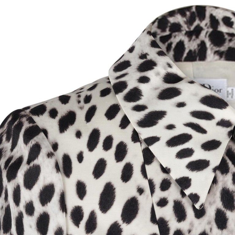 Christian Dior Coat Light Spring Leopard Print fits 8 at 1stDibs | dior ...